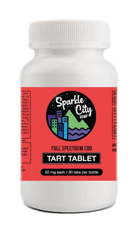 Full Spectrum Tart Tablet – Sparkle City Hemp